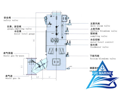 LFY Type Exhaust Gas Economizer from China Manufacturer - UC Marine China