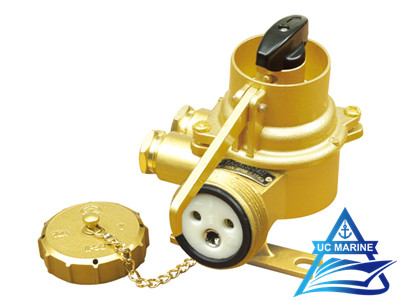 Shipboard Brass Watertight Socket with Chain Switch from China ...
