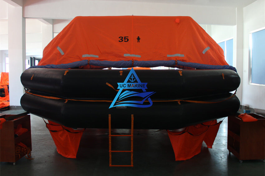 SOLAS Approved Throw-overboard Inflatable Liferaft from China ...