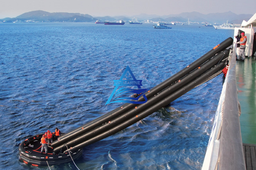 Inclined Single Chute Passage Marine Evacuation System from China ...