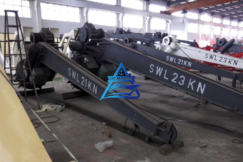 Single Arm Slewing Liferaft Davit & Crane from China Manufacturer - UC ...
